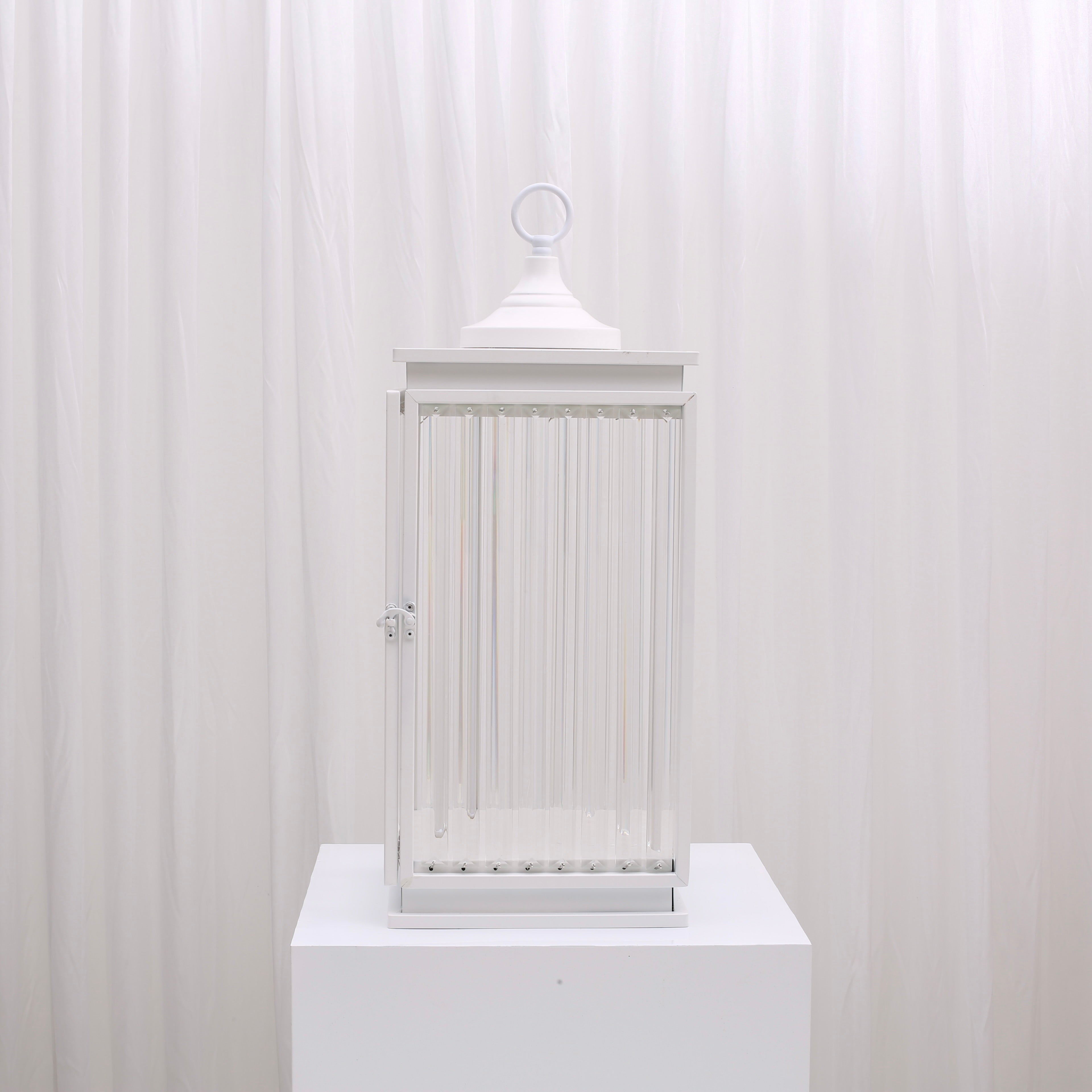 Celeste Lantern Large / White – Elysian Event Hire